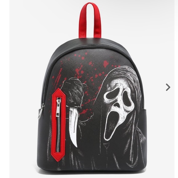 Bioworld | Bags | Scream Ghost Face Mini Backpack Like New | Poshmark